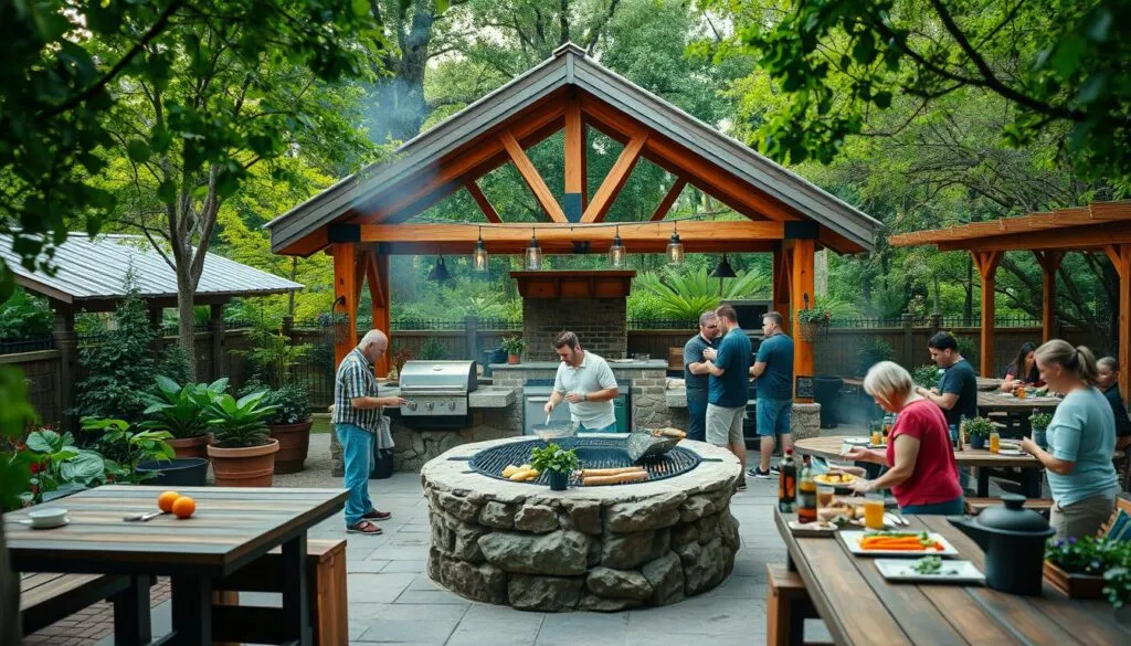 Grill Unterstand selber bauen - DIY Anleitung