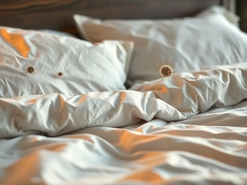 Milben im Bett erkennen - Tipps & Anzeichen