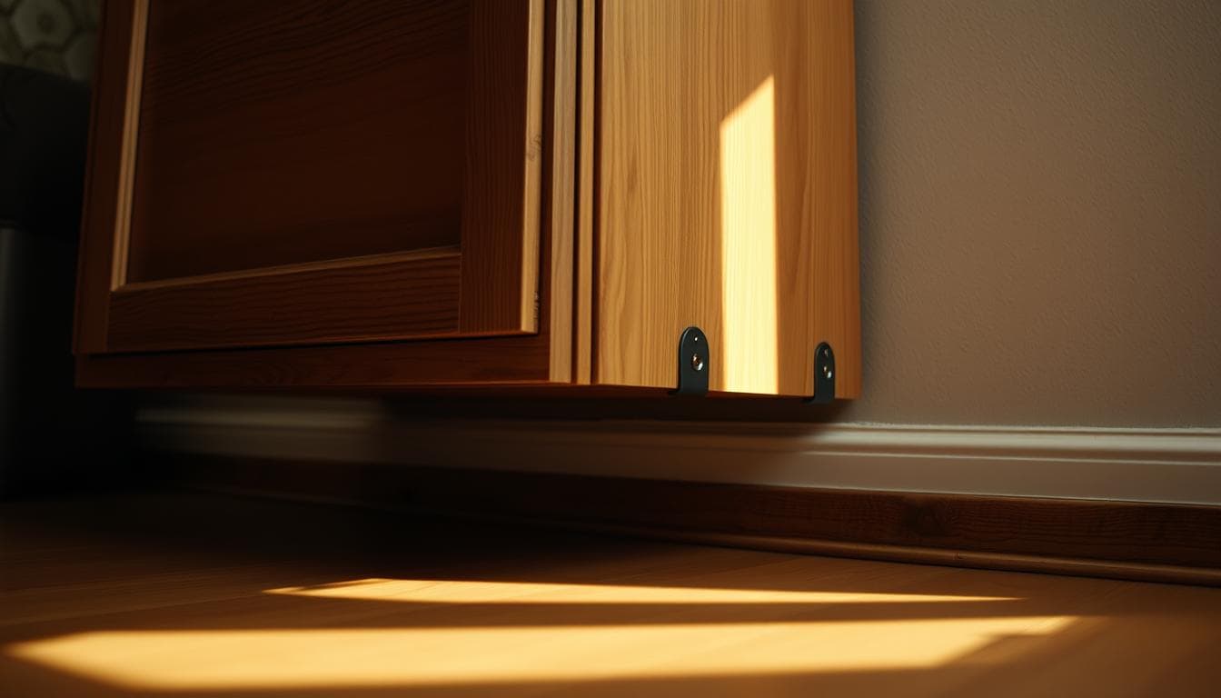 Schrank vor umkippen sichern ohne bohren - Anleitung